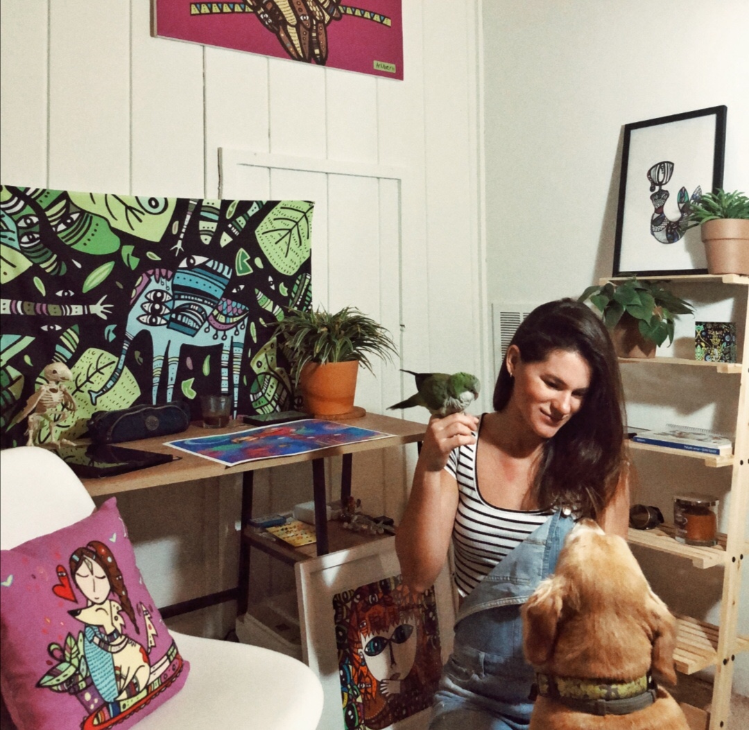 Ari Uberti y sus ilustraciones para hacerte feliz – Diáspora Venezolana